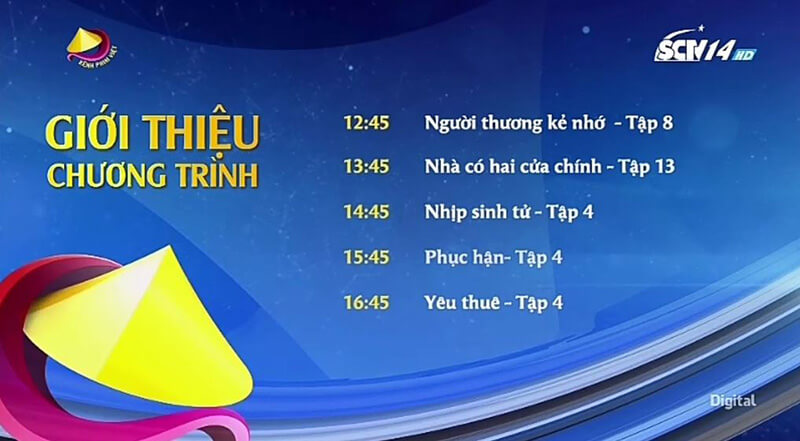 Lịch phát sóng SCTV14: Các chương trình nổi bật | Tâm Sự Gia Đình